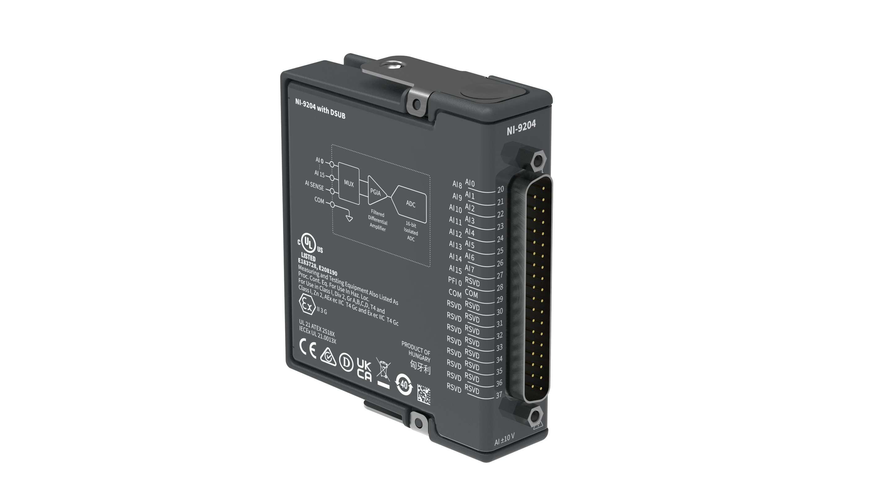 NI-9204【日本ナショナルインスツルメンツ NI（日本電計）】 | 日本電計株式会社が運営する計測機器、試験機器の総合展示会